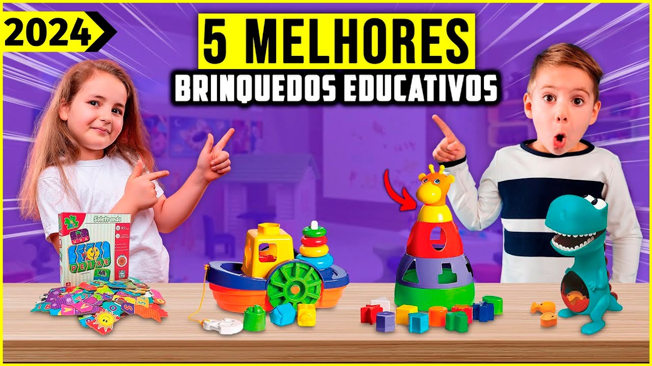 Os 5 Melhores Brinquedo Educativo De 2024! // Tem brinquedos educativos ...