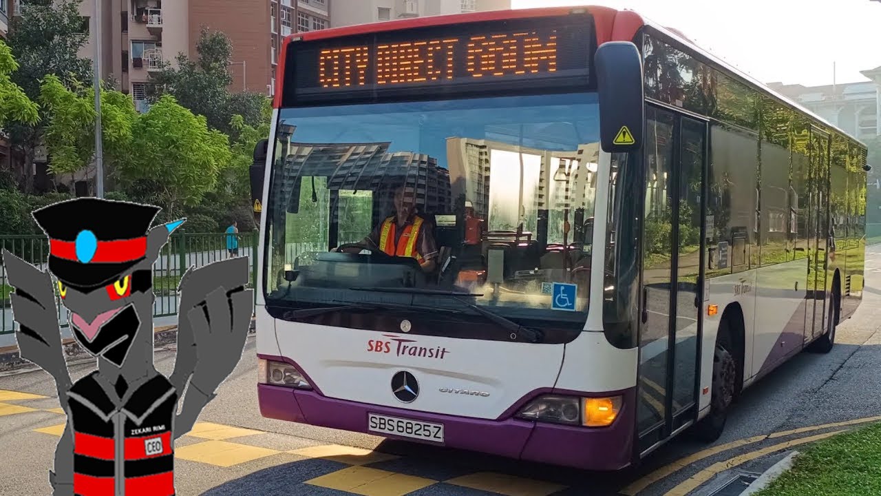 [全区間前面展望] 通勤特急バス 660M Full To Door Last Departure (SBS Transit City ...