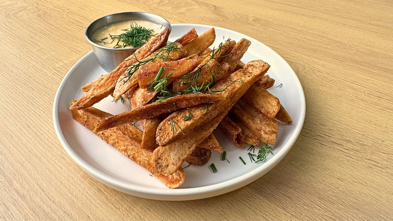 CRISPY FRENCH FRIES / NO TALKING COOKING - YouTube