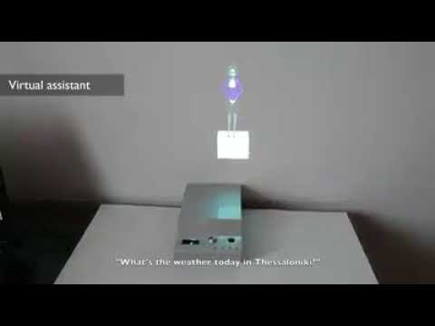 HoloLamp is the first glasses-free portable AR device - YouTube