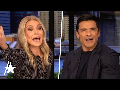Why Kelly Ripa & Mark Consuelos Bickered On-Air Over 'Airport Divorce'