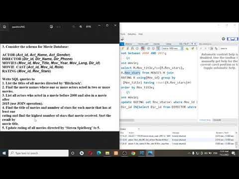 movie database part 2 - YouTube
