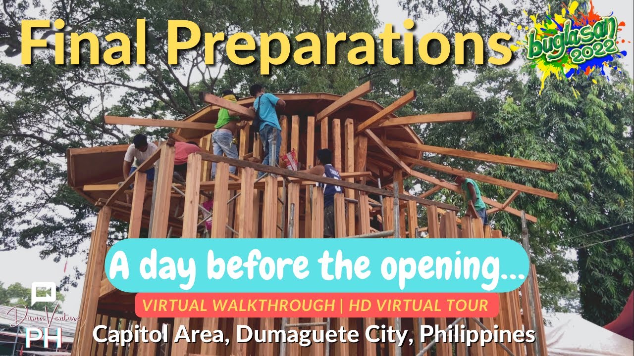 Final Preparations for Buglasan Festival 2022 | Dumaguete City, Negros ...