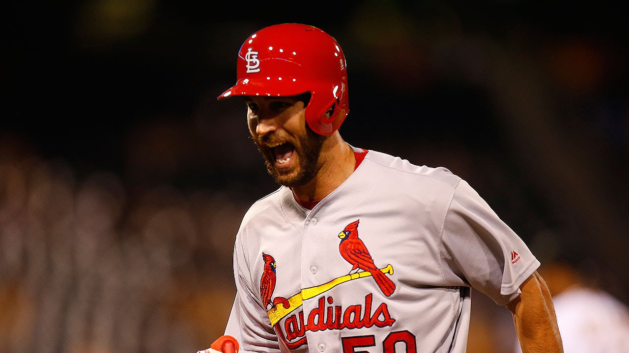 Adam Wainwright Pinch Hit 2 RBI Double - YouTube