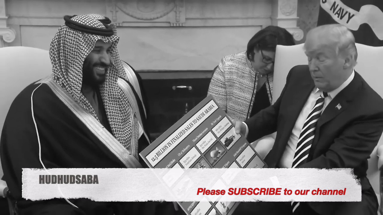 donald trump and saudi arabia crown prince arab money song - YouTube