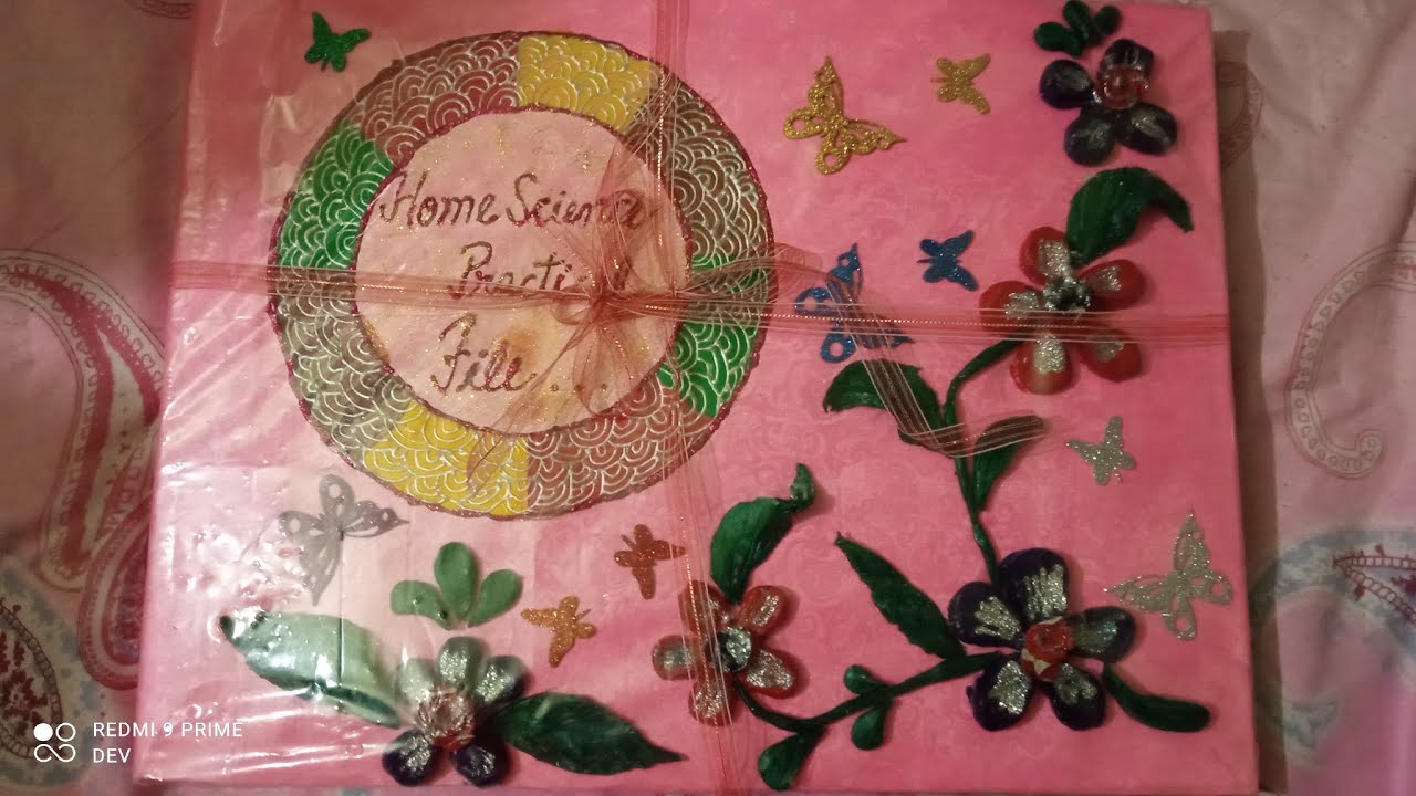 Home Science Practical File - YouTube