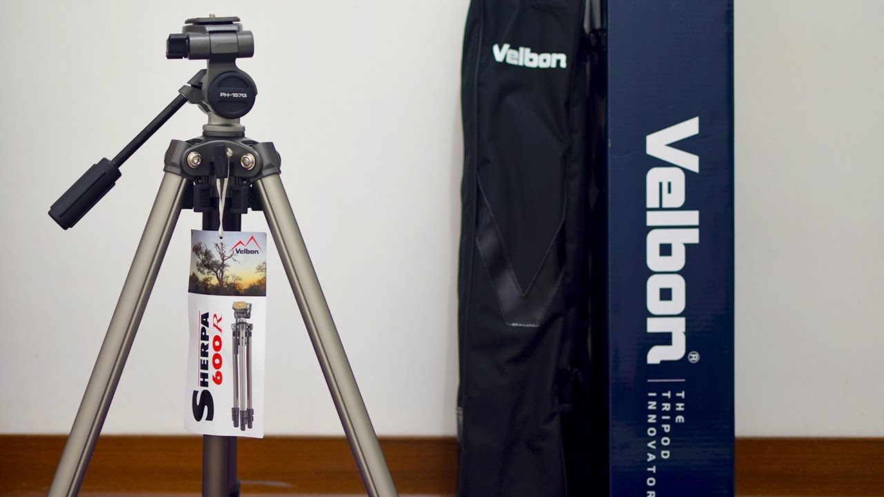 Velbon Sherpa 600r Best Lightweight Tripod - YouTube