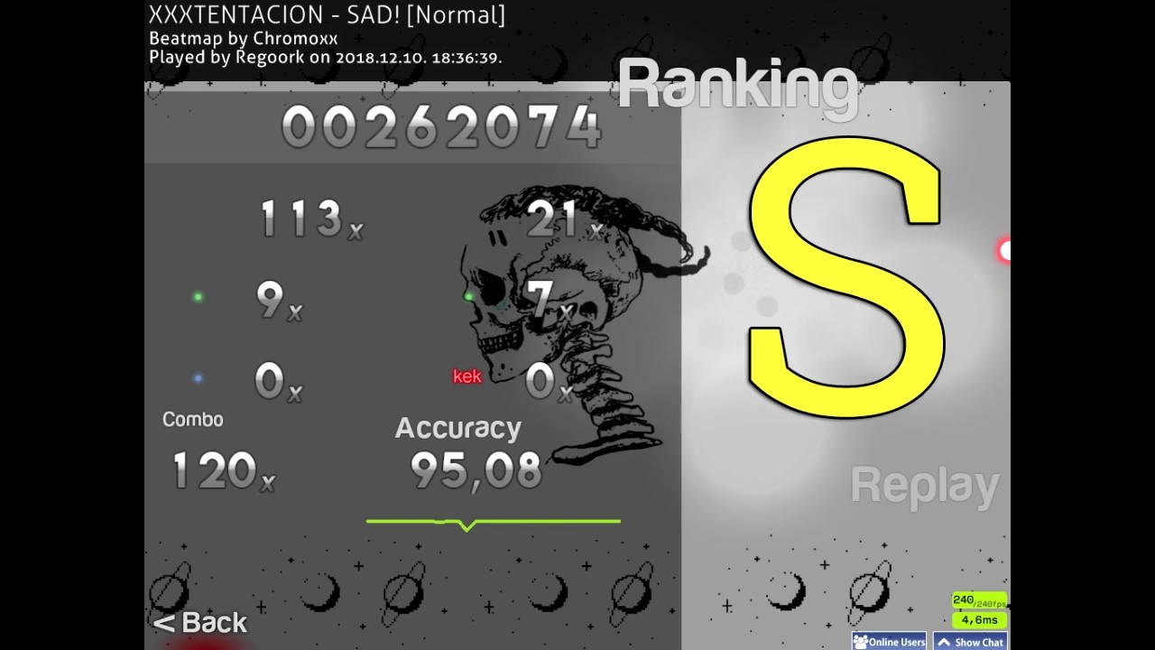Osu! - SAD - YouTube