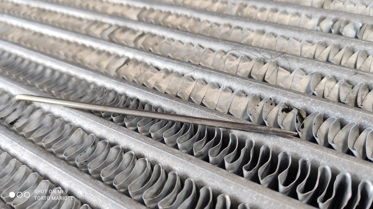 como endireitar aletas do radiador - YouTube