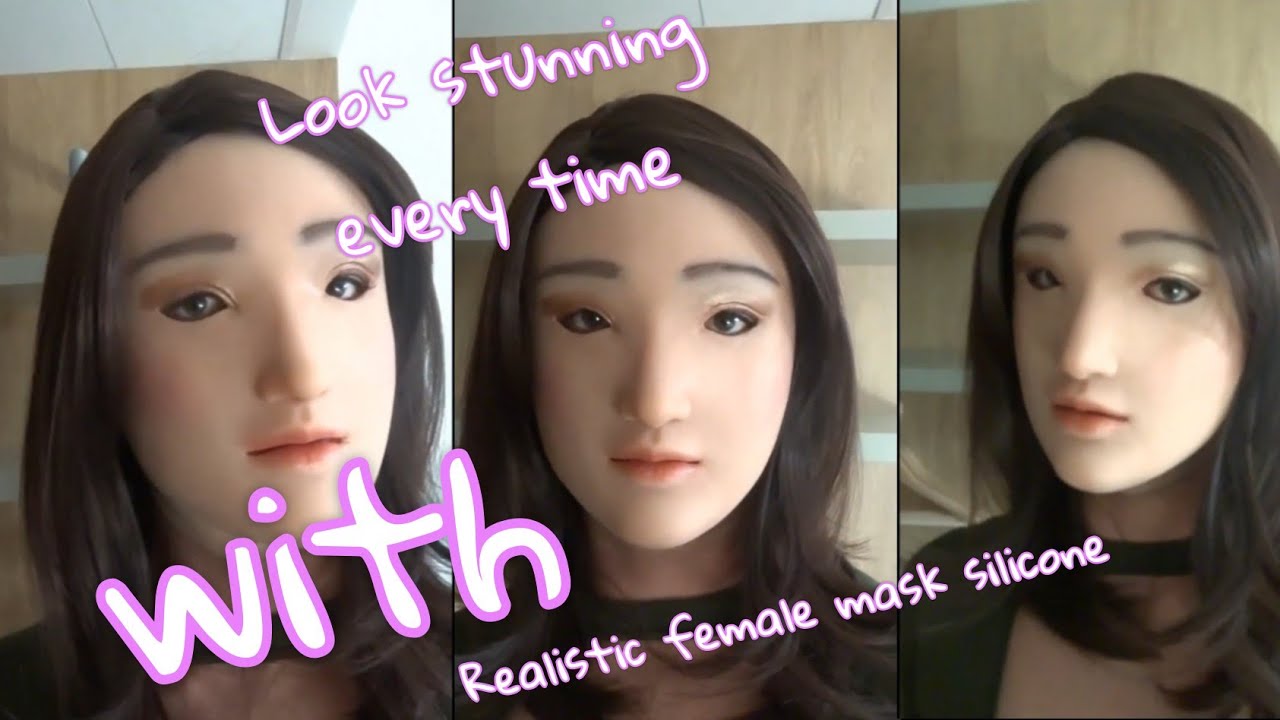 Realistic Female Mask Silicone || Look stunning everytime with ...