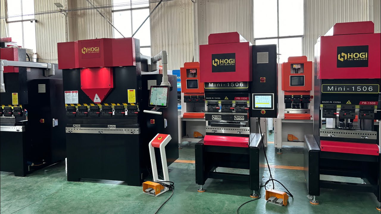 HOGI The latest Full electric mini press brake and pump-controlled High ...