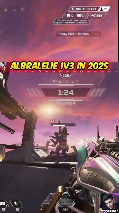 Albralelie Nasty 1v3 in 2025 - Apex Legends - YouTube