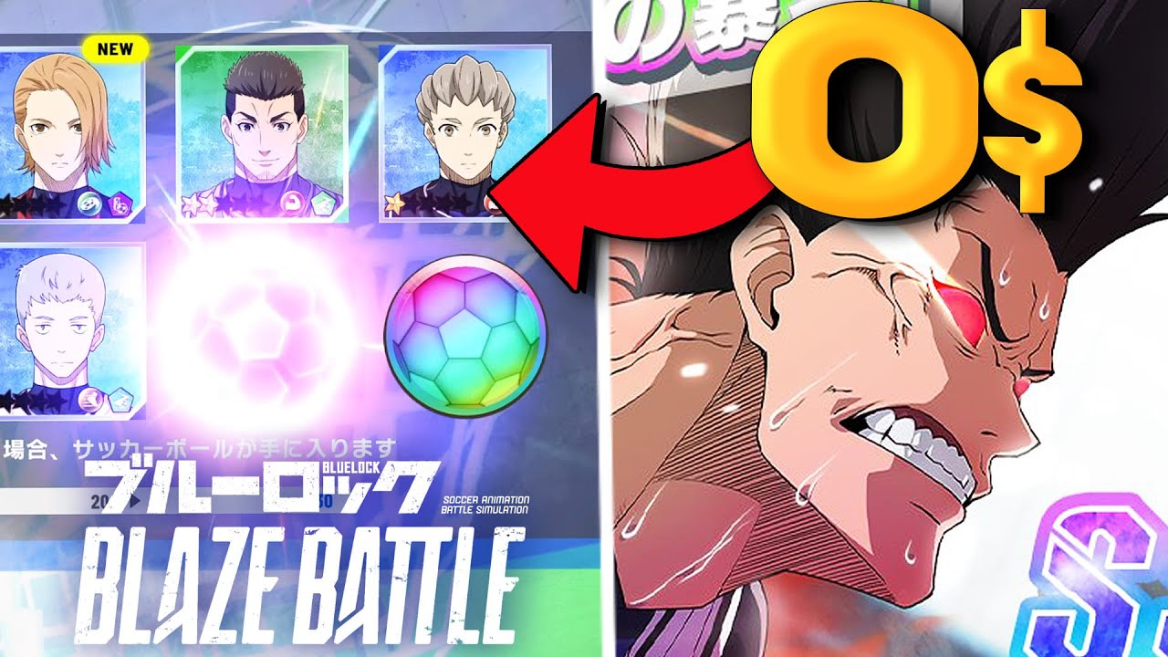 BLUELOCK BLAZE BATTLE GOD TIER F2P SUMMONS!!!! (new Baro summons & my ...