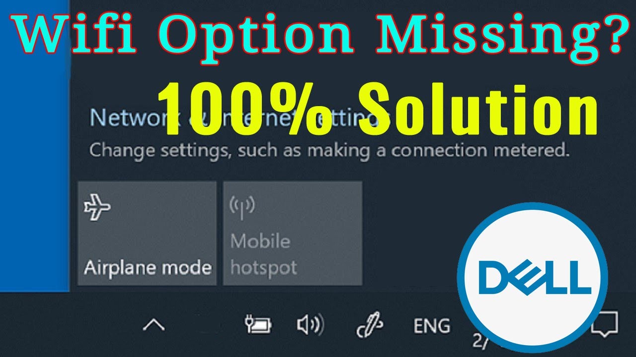 How to Get Back Missing WiFi Icon in Windows | How to Fix Wi-Fi Icon ...