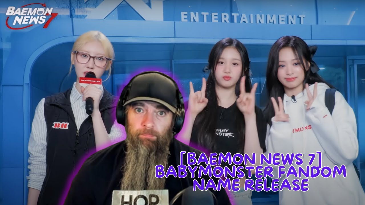 BAEMON NEWS 7 BABYMONSTER FANDOM NAME RELEASE VIDEO REACTION! - YouTube