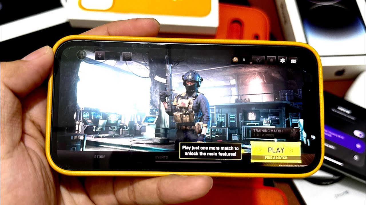 iPhone 13 mini Call of Duty WARZONE Mobile GamePlay 🤩https://youtu.be ...