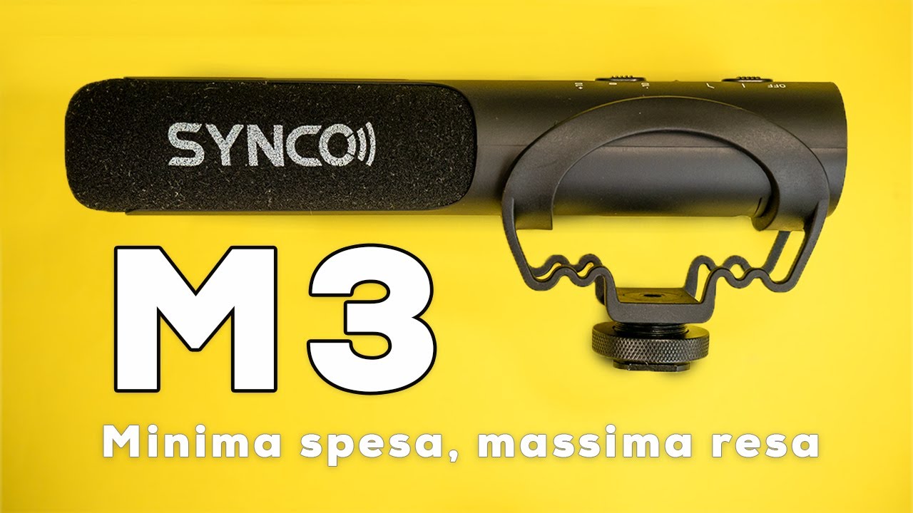 SYNCO MIC-M3 | Un ottimo microfono economico per YouTube - YouTube