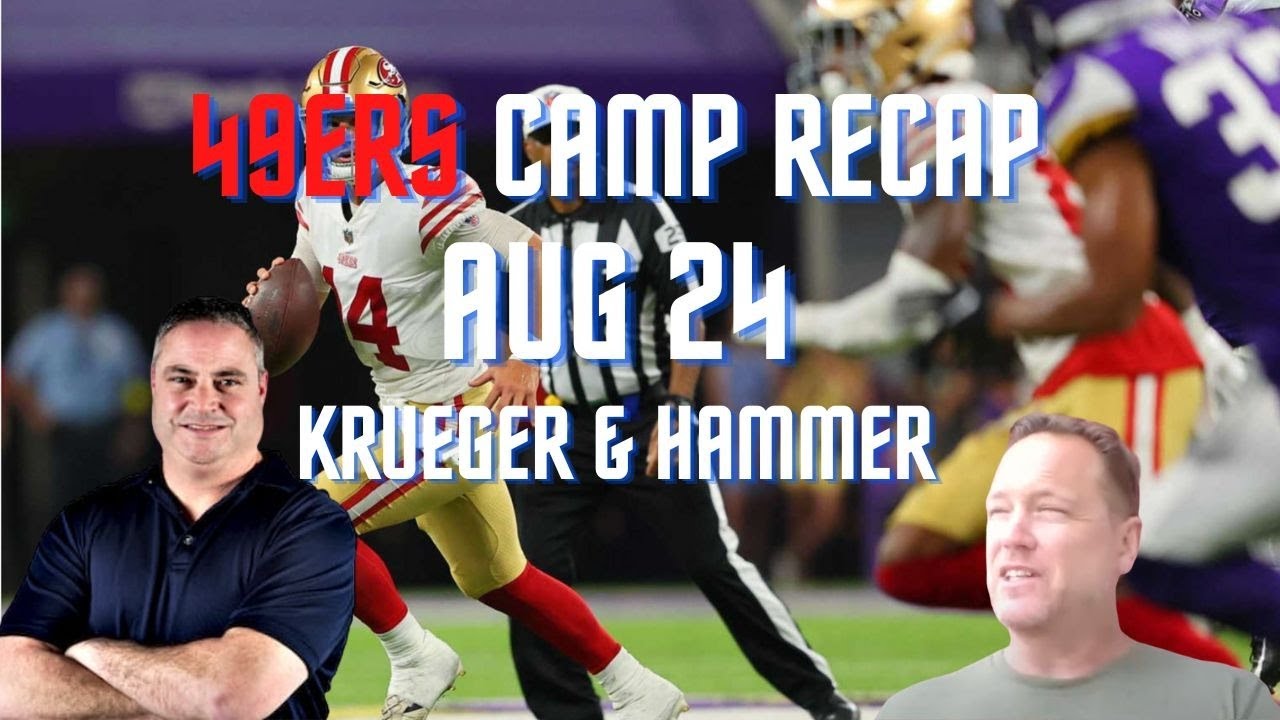 Larry Krueger & Jack Hammer 49er Cuts and Camp - Pre Texan Game - YouTube