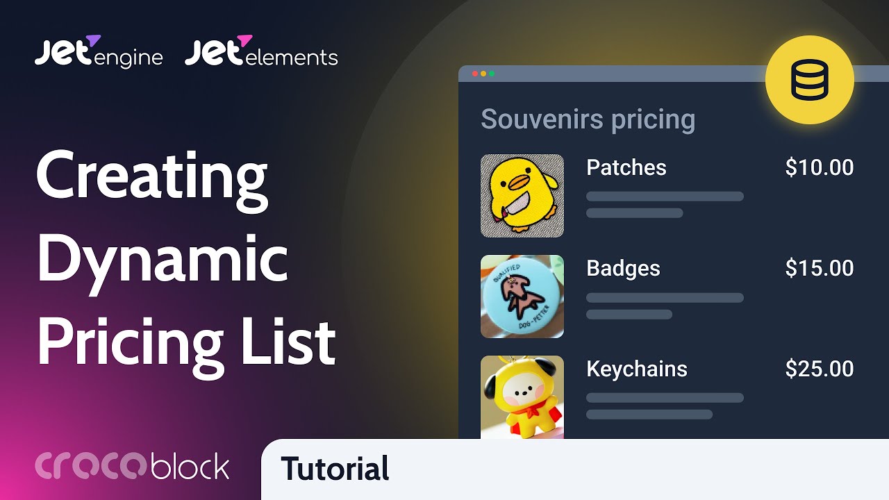 How to Create Dynamic Pricing List - YouTube