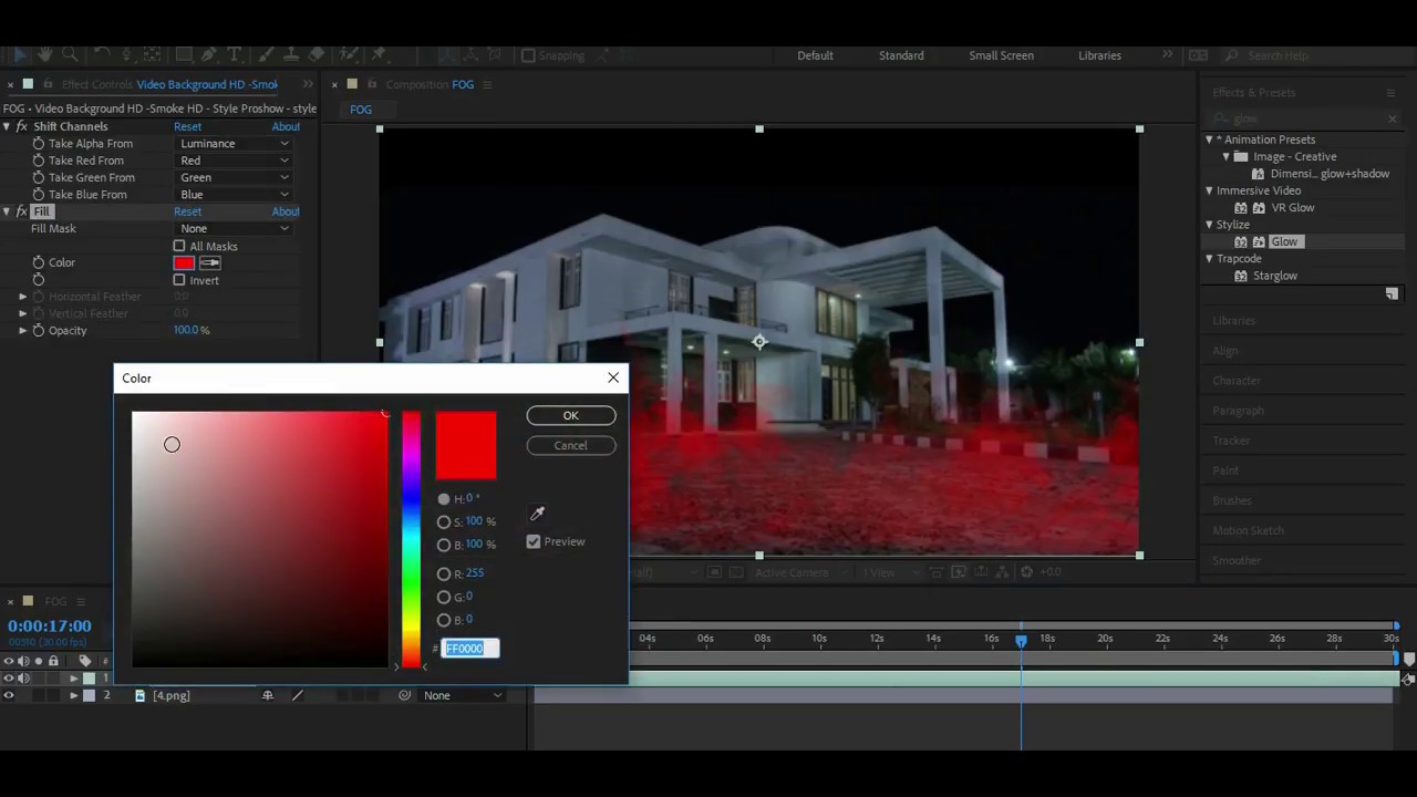 How to Add Fog Or Smoke to Your Footage in After Effects 2018 - YouTube