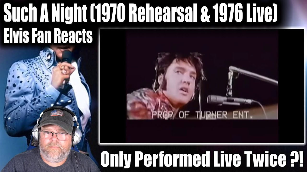 Elvis Presley - Such A Night (1970 Rehearsal & 1976 Performance) - YouTube