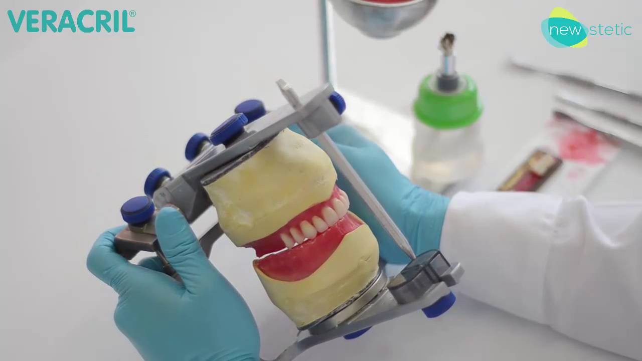 Encerado y caracterización de prótesis totales - YouTube