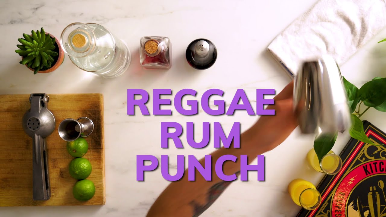 How to mix up a Reggae Rum Punch Cocktail. | find my recipes