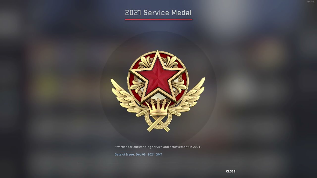 Getting 2021 Tier 6 Service Medal in CS:GO - YouTube
