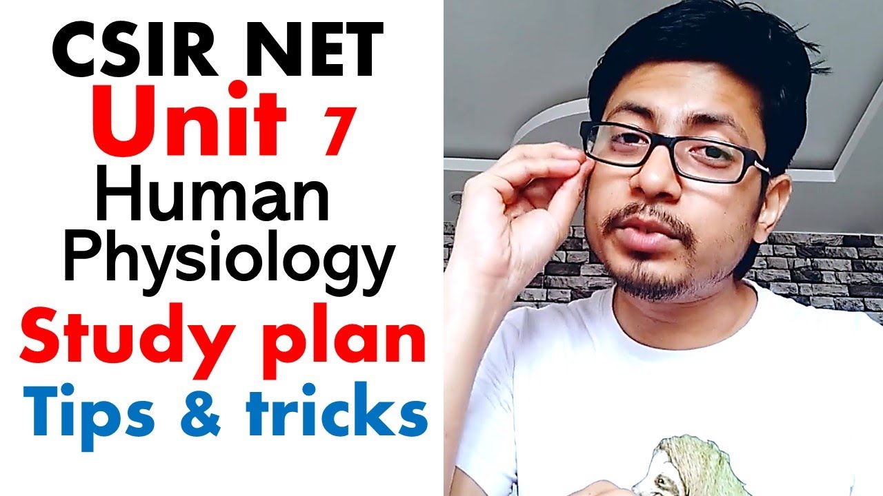 CSIR NET life science unit 7 | CSIR NET study plan for syllabus unit 7 ...