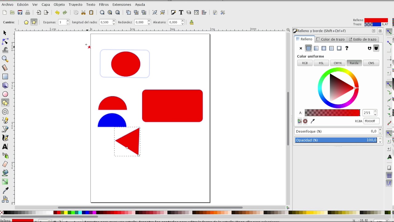 Inkscape 0 tutorial español basico * pricipiantes en pocos minutos ...