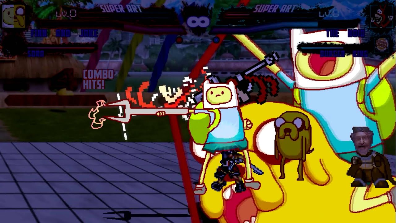~MUGEN 2015~ Team Adventure Vs. Team Fast Food - YouTube