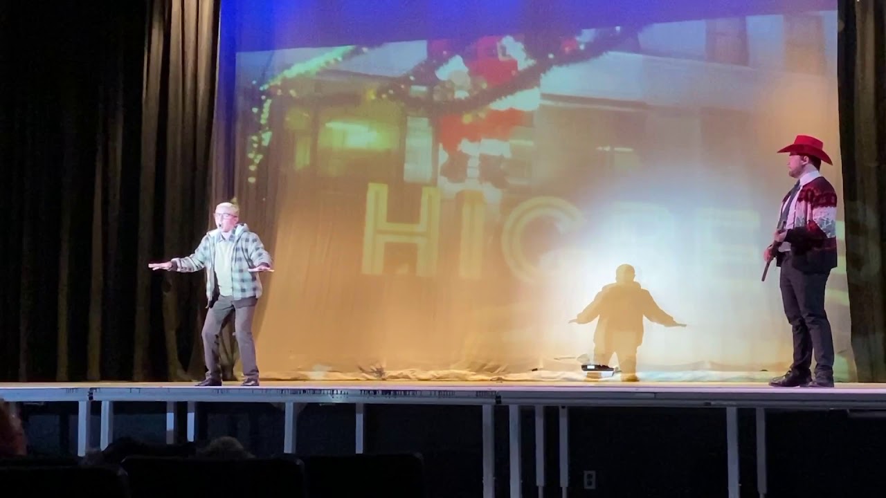 Mark as Ralphie performs Red Ryder Carbine Action BB Gun - YouTube