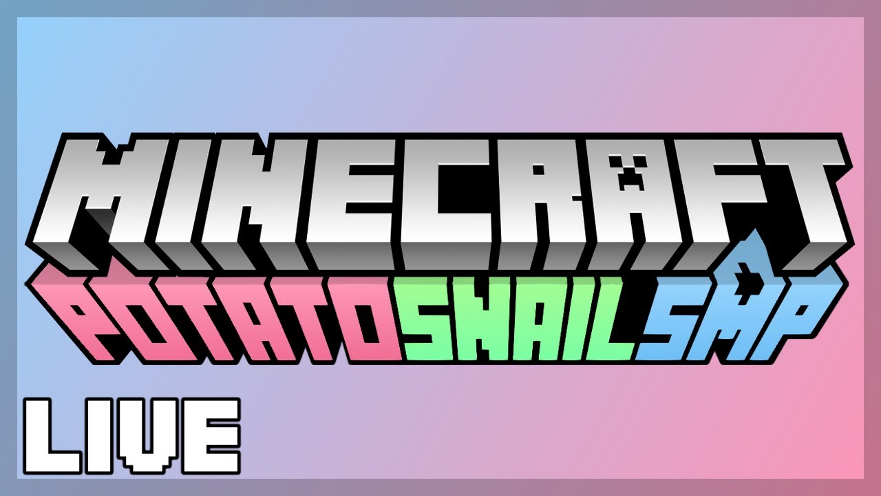 Relaxing Mining and Crafting!!! | Potato Snail SMP - YouTube