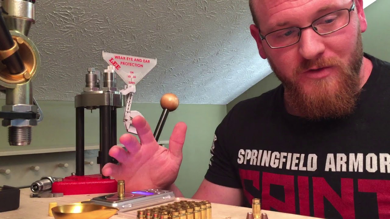 Reloading 357 Sig - YouTube