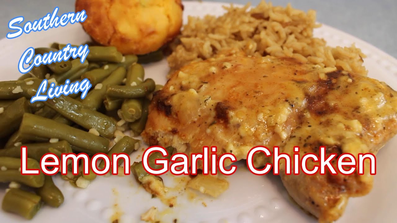 Lemon Garlic Chicken -- Throwback Video Series - YouTube