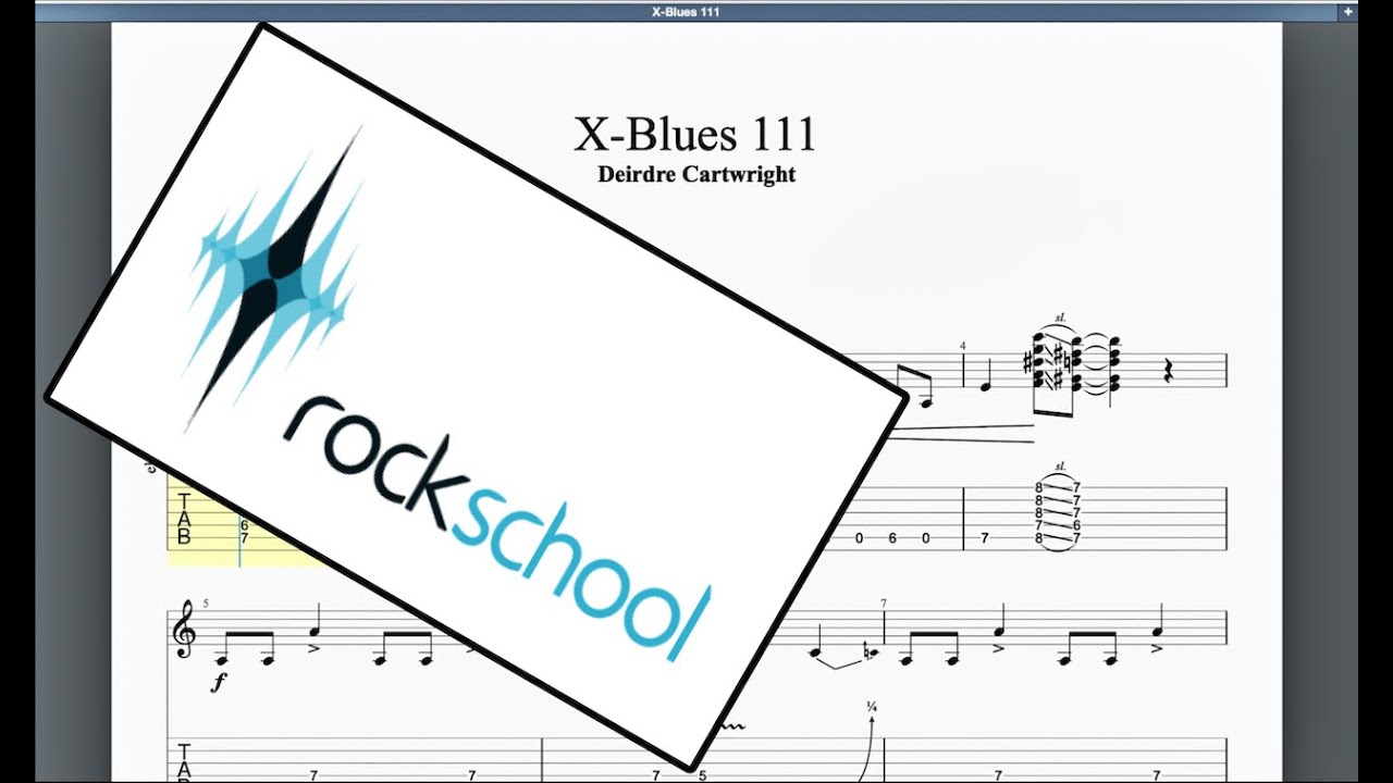 X Blues 111 (2006) Rockschool Grade 5 Guitar - YouTube