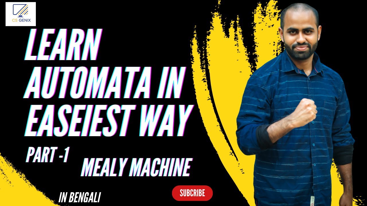 Beginner's Guide to Automata Theory: Mealy machine - YouTube