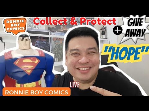 C116 Superman & Hope, Batman Comics, BIG Surprise and MORE | Ronnie Boy Comics Saturday Live ...