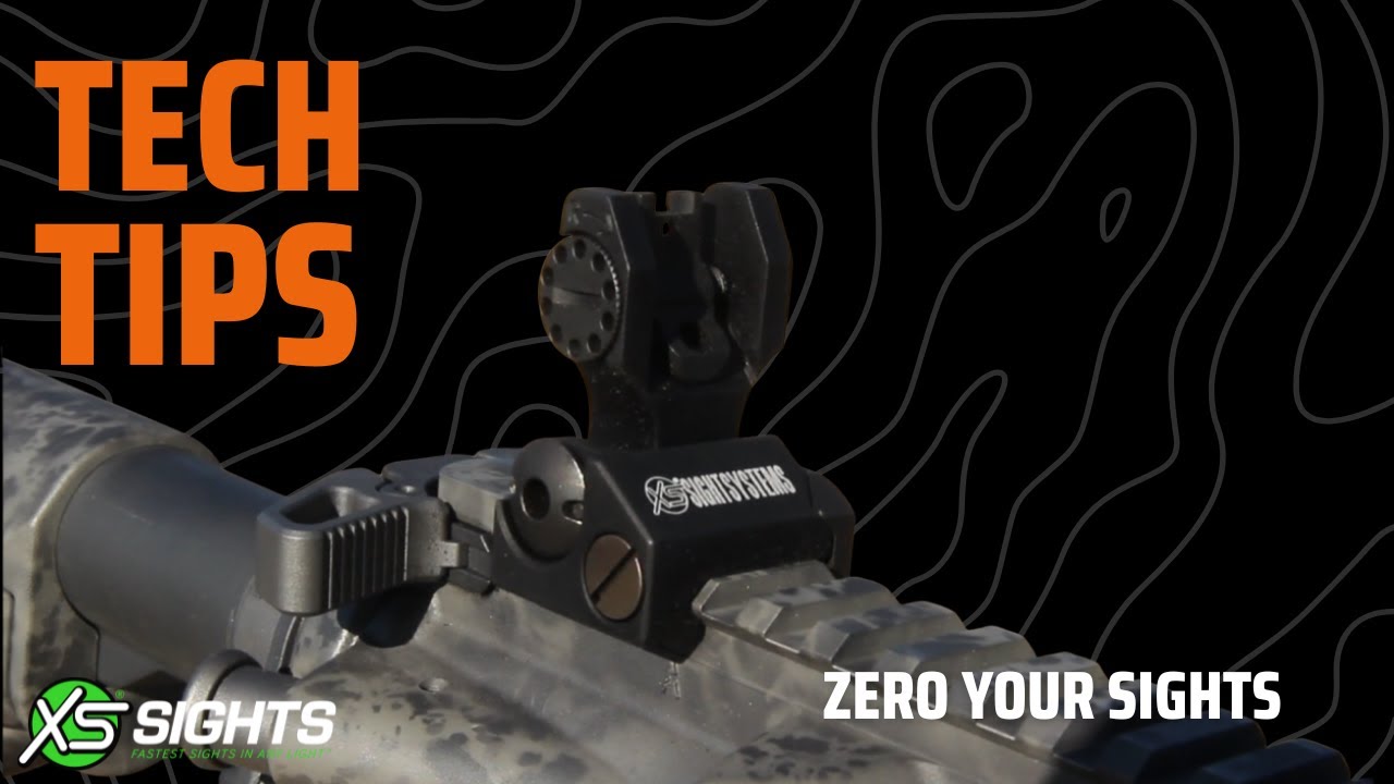 XS How To - Zero Your Tactical Rifle with CSAT Aperture - YouTube
