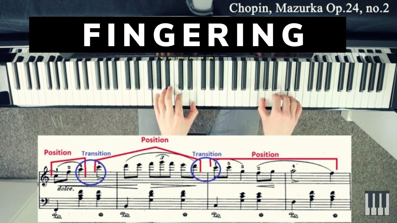 Fingerings on Piano - YouTube