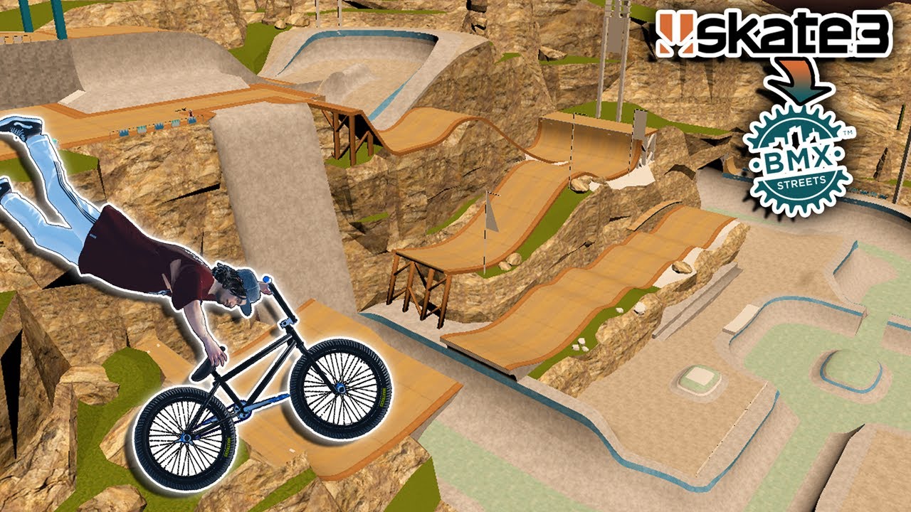 Super Ultra Mega Park On A BMX Bike | BMX Streets PIPE - YouTube