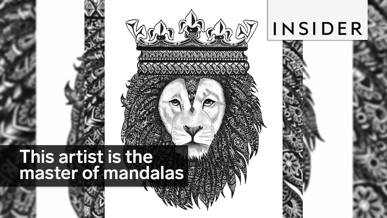 This artist is the master of mandalas - YouTube