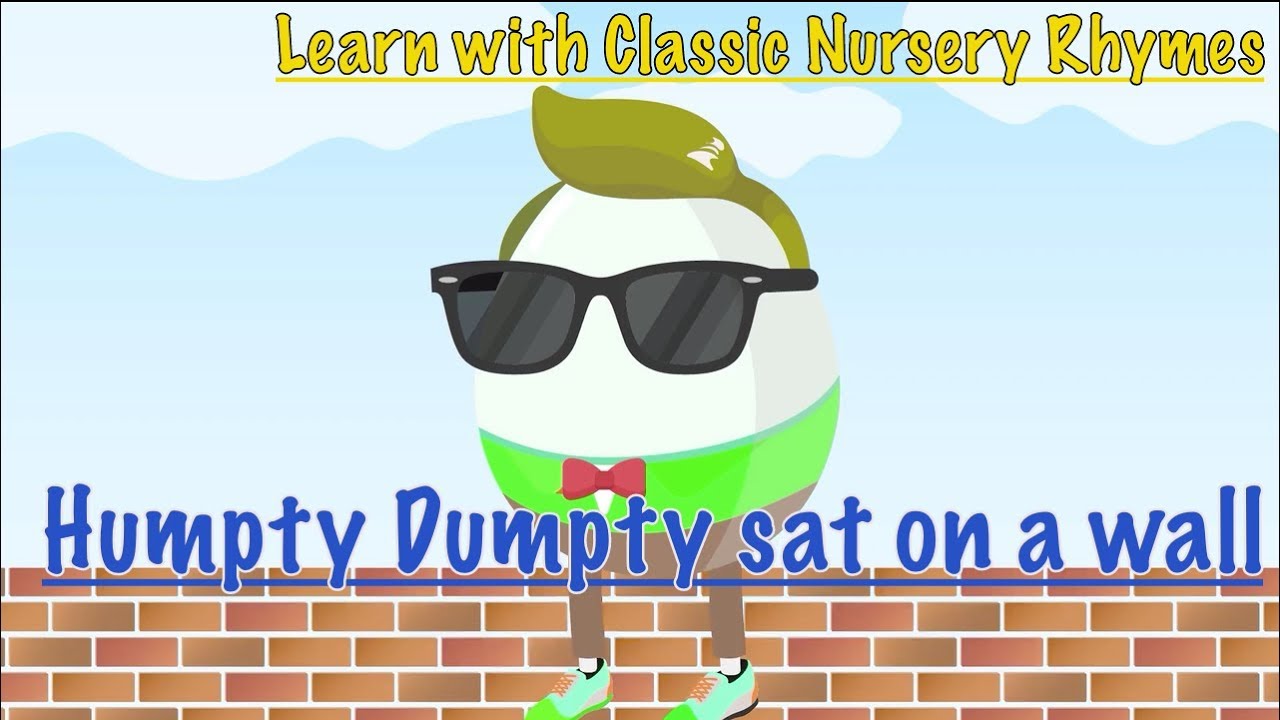 Learn with Nursery Rhymes Humpty Dumpty song - YouTube