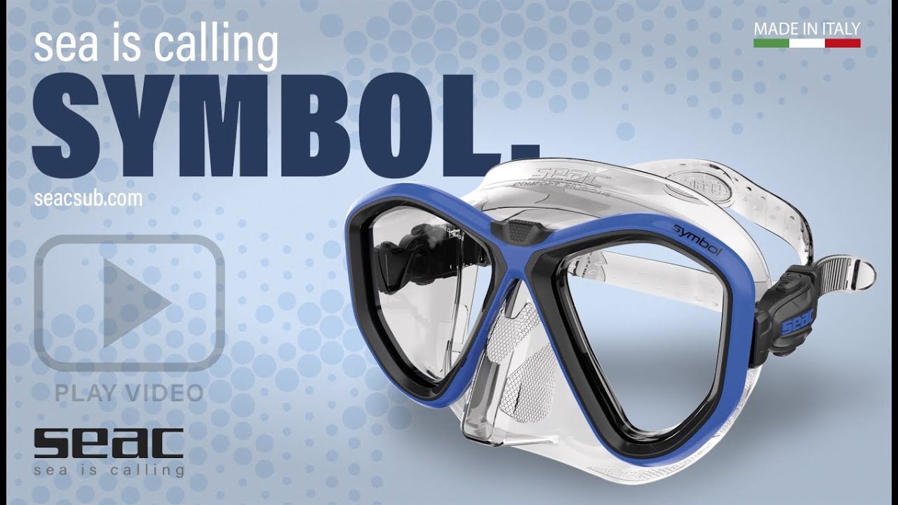 SEAC SYMBOL diving mask - YouTube
