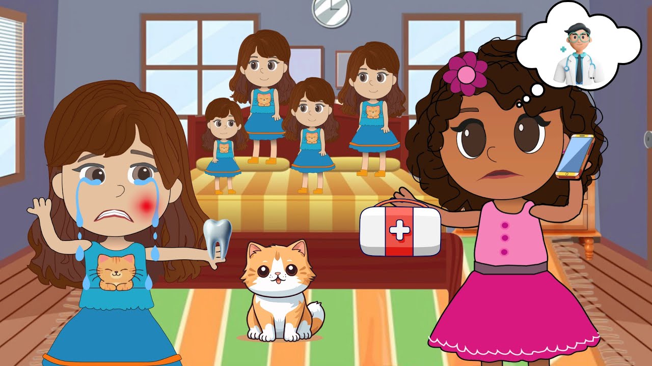 Five Little Maria - Fun Rhymes for Happy Kids!/ Cinco Marias Pulando na ...