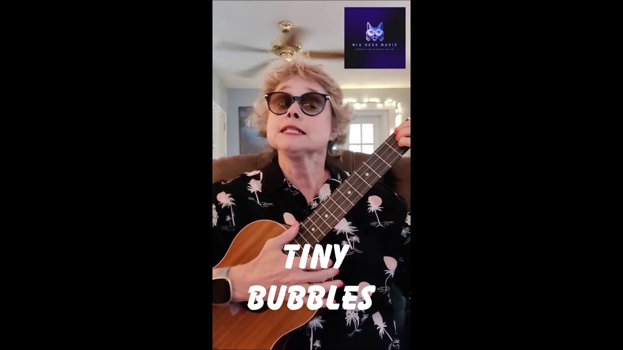 Tiny Bubbles On Baritone Uke #shorts - YouTube