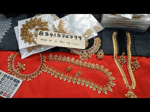 New design neck sets 350/-free shipping 🚚 8341376799 - YouTube