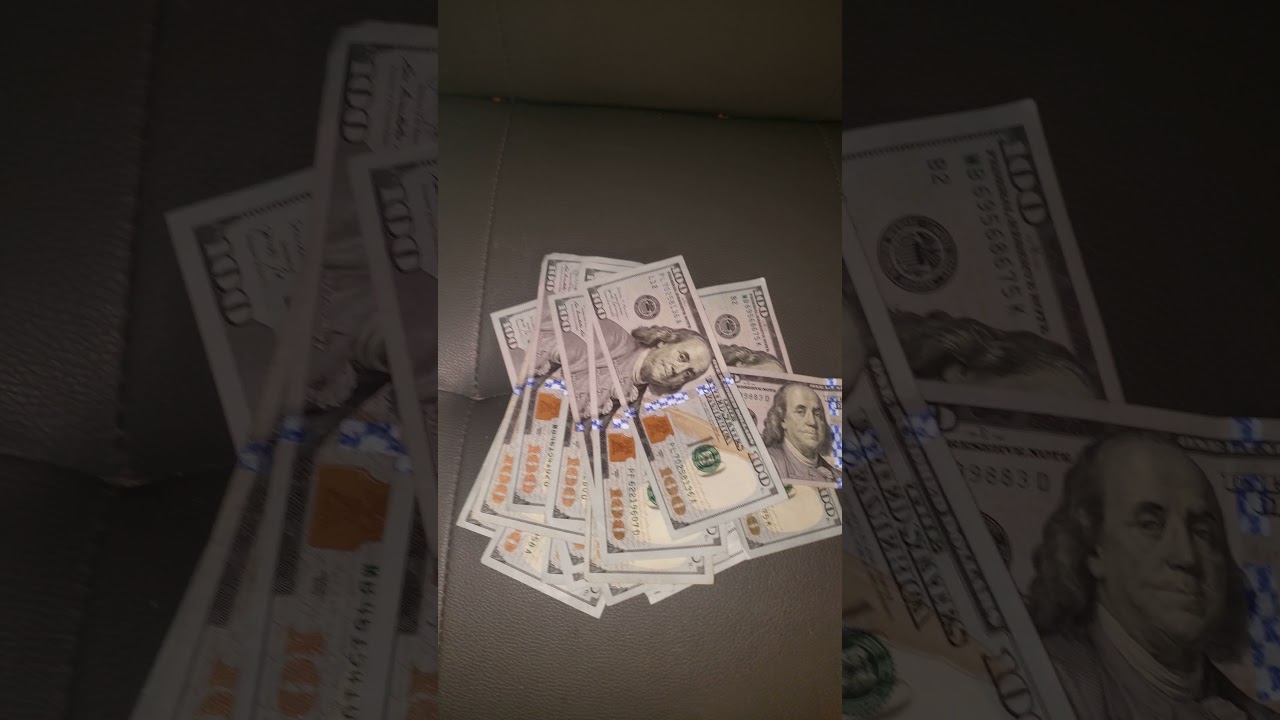 2000 Dollars In 100 Dollar Bills