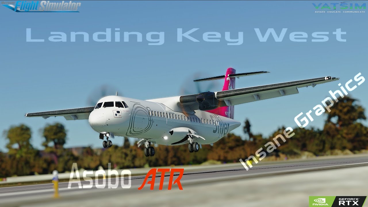 MSFS2020 | ATR 72-600 | Landing Key West | Vatsim - YouTube