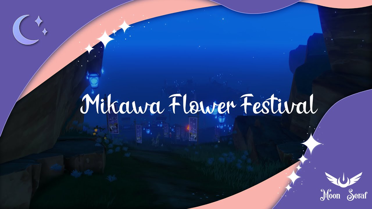 Visiting Mikawa Flower Festival || Inazuma Events Volume || Ambience ...